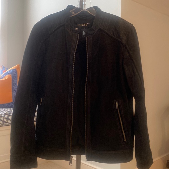 Black Rivet | Jackets & Coats | Mens Leather Jacket | Poshmark